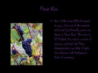 Types of wine | PPTX