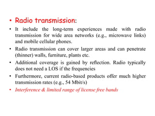 Types o Wireless Networks in computer networks | PPT