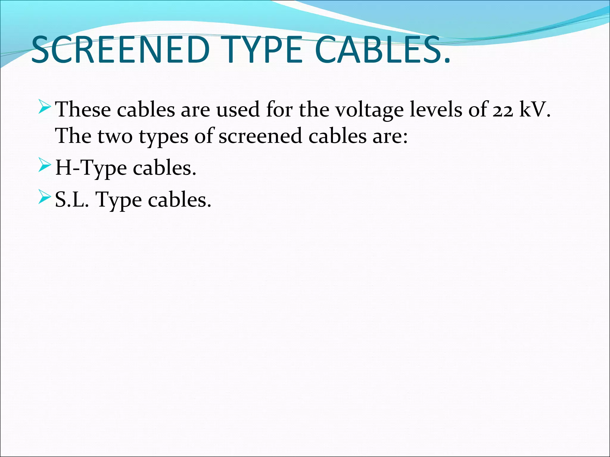 Types of wires and cables | PPT