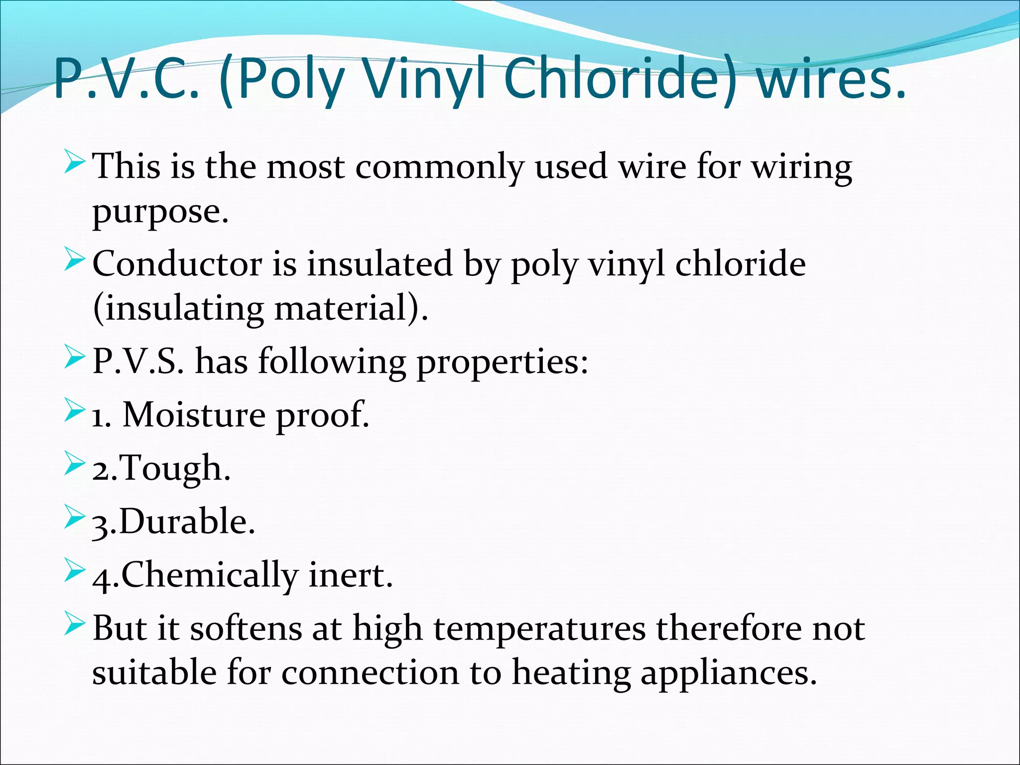 Types of wires and cables | PPT