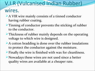 Types of wires and cables | PPT