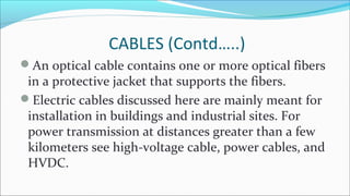 Types of wires and cables ic | PPT
