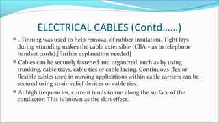 Types of wires and cables ic | PPT