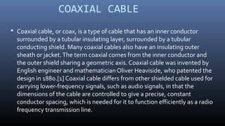 Types of wires_and_cables_ic | PPT