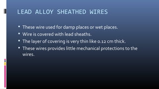 Types of wires_and_cables_ic | PPT
