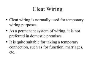 Types of wires,cables,connectors and switches | PPTX