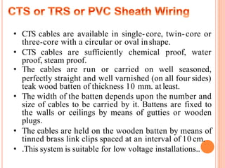 types of wiring.pptx | Woodworking | Arts and Crafts