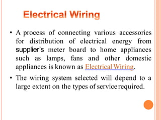 types of wiring.pptx | Woodworking | Arts and Crafts