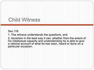 Types of witnesses | PPTX