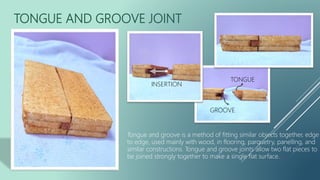 Wooden joineries | PPT