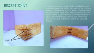 Wooden joineries | PPTX