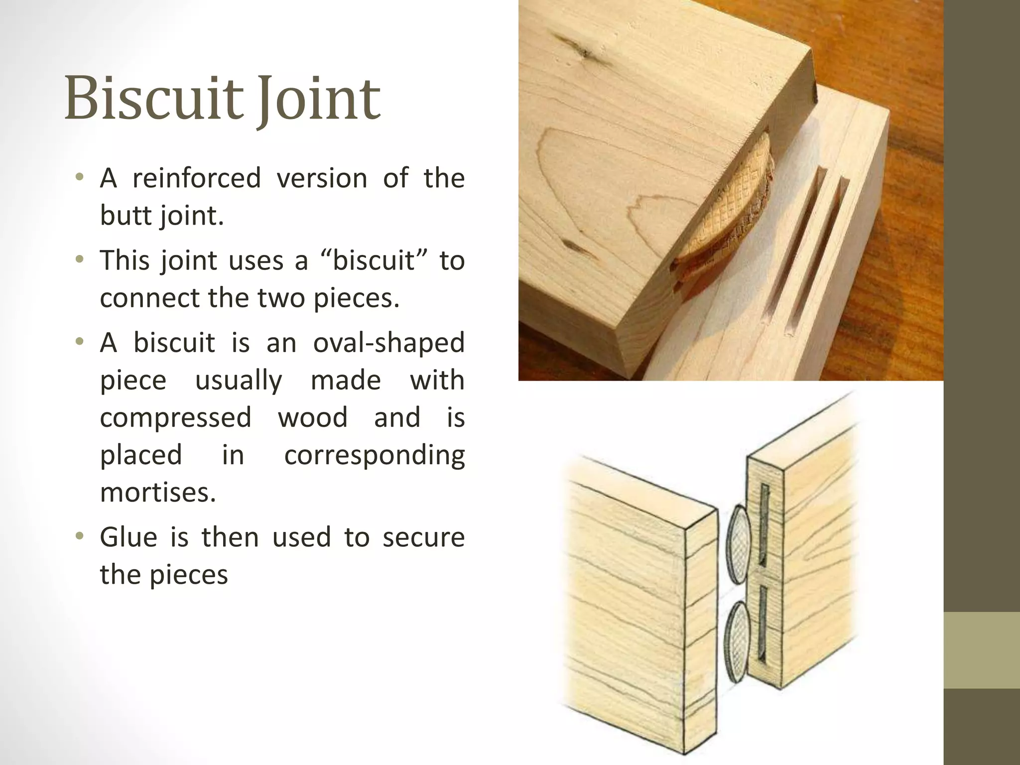 Types of wood joint | PPTX