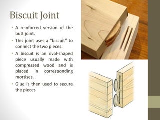 Types of wood joint | PPTX