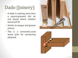 Types of wood joint | PPTX