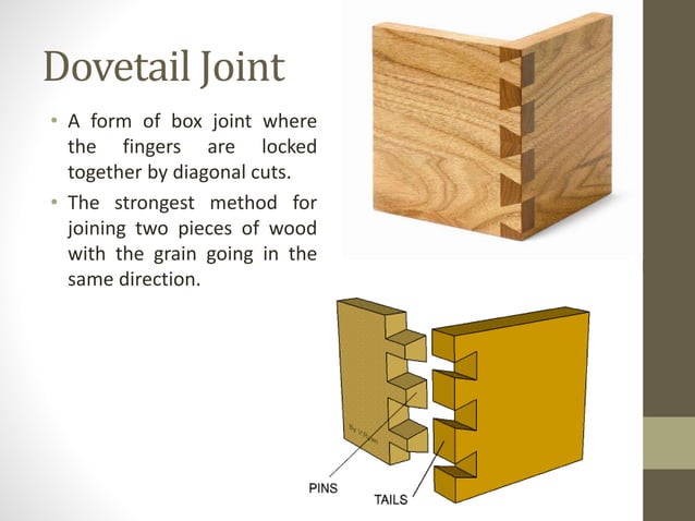 Types of wood joint | PPTX