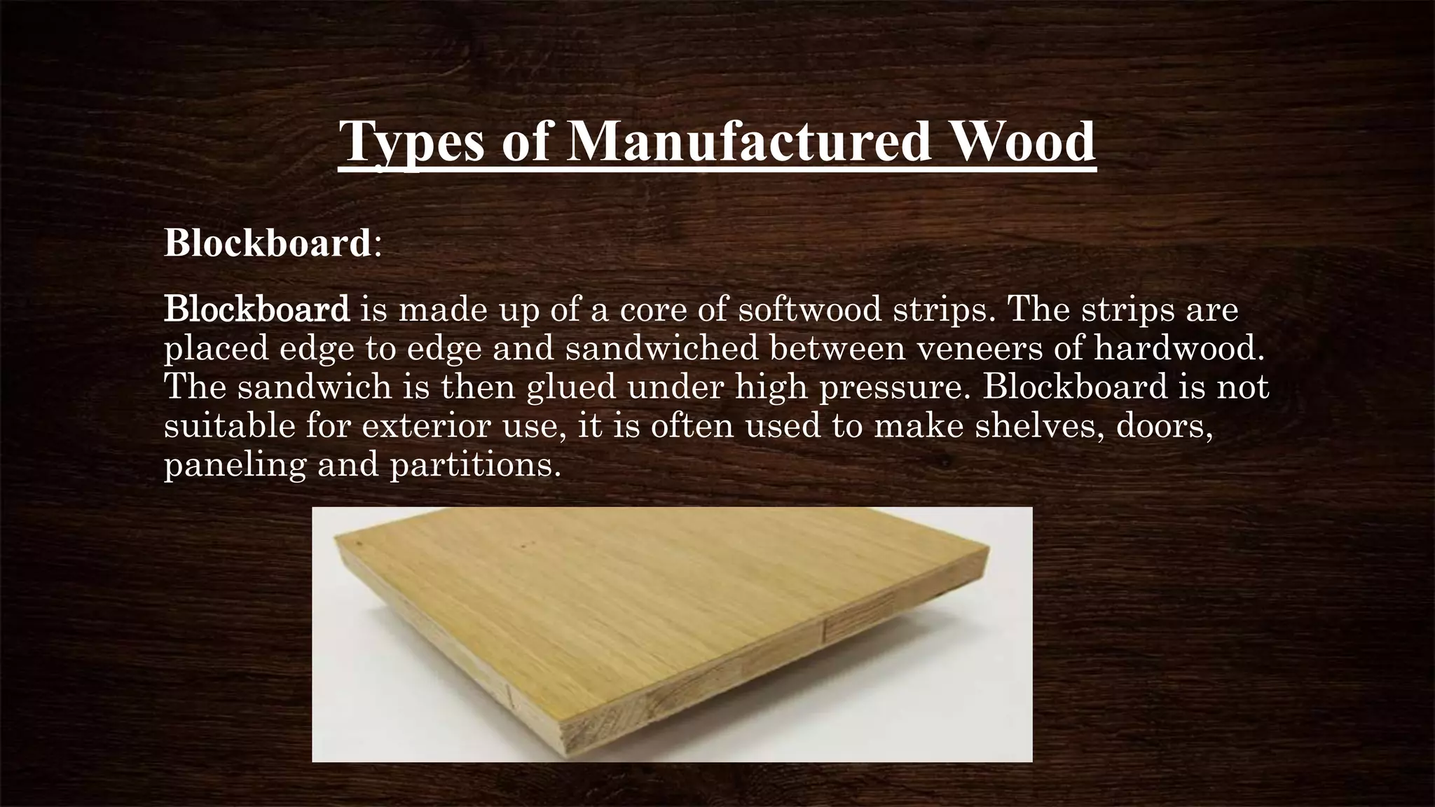 Types of woods | PPTX