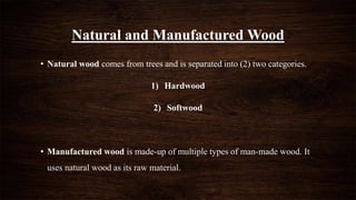 Types of woods | PPTX
