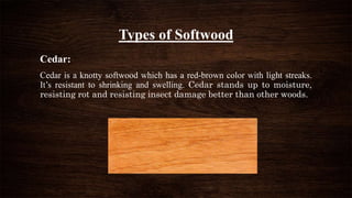 Types of woods | PPTX