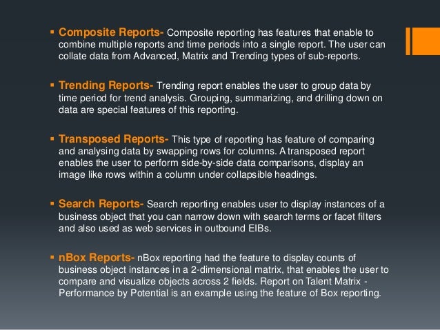 Types of Workday Reports and how to create them | PPTX