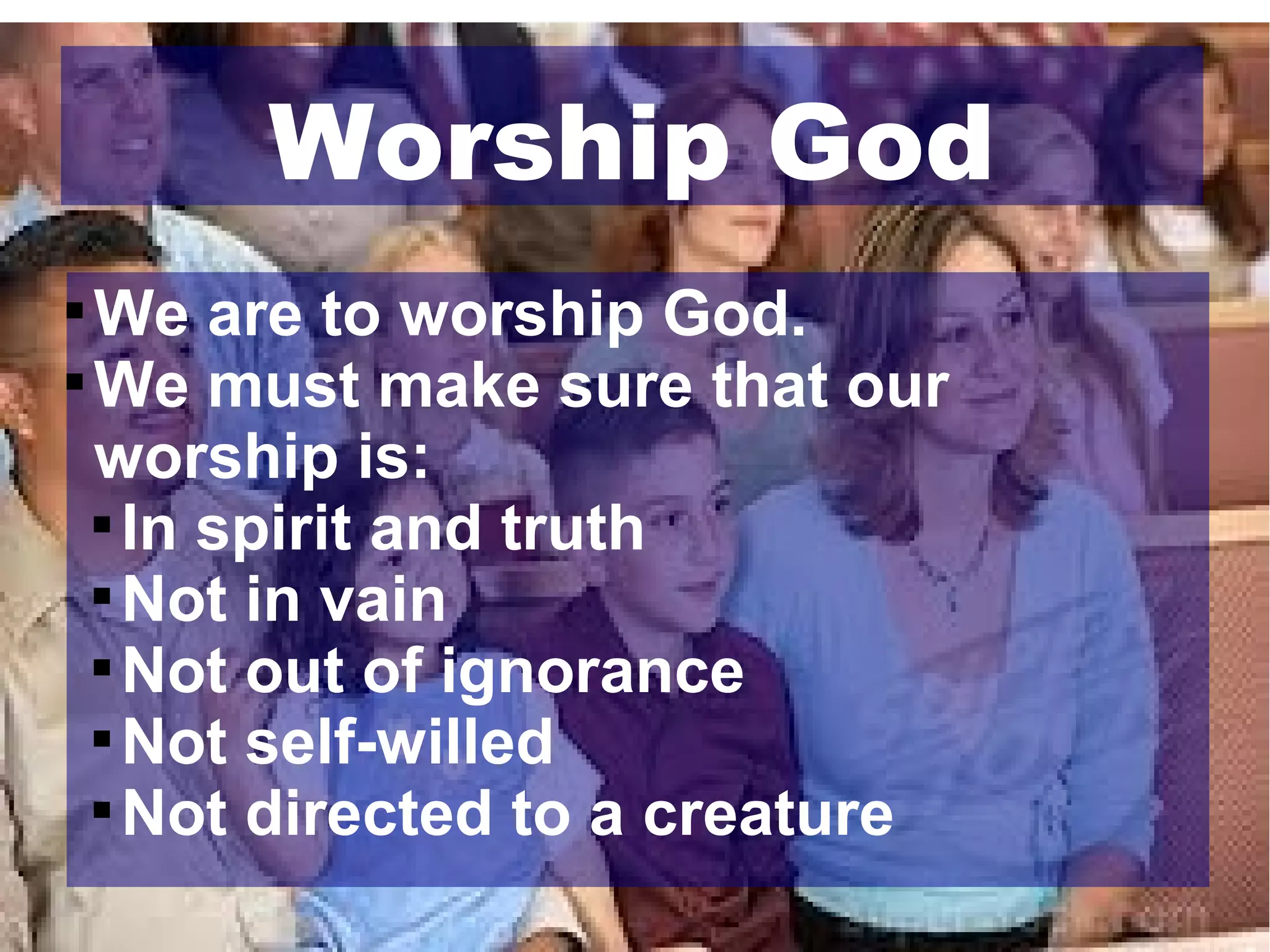 Types of worship | PPT