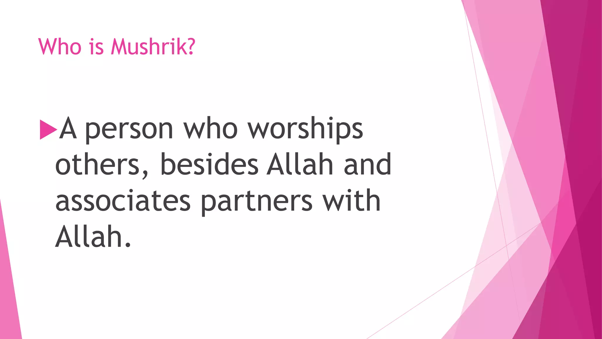 Types of worship | PPTX | Islam | Religion & Spirituality