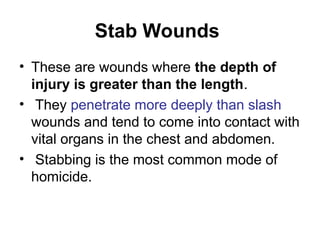 TYPES OF WOUNDS IN FORENSIC MEDICINE I-2.ppt
