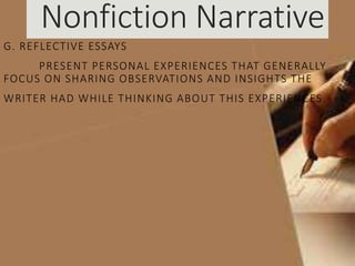 Types of writing | PPTX