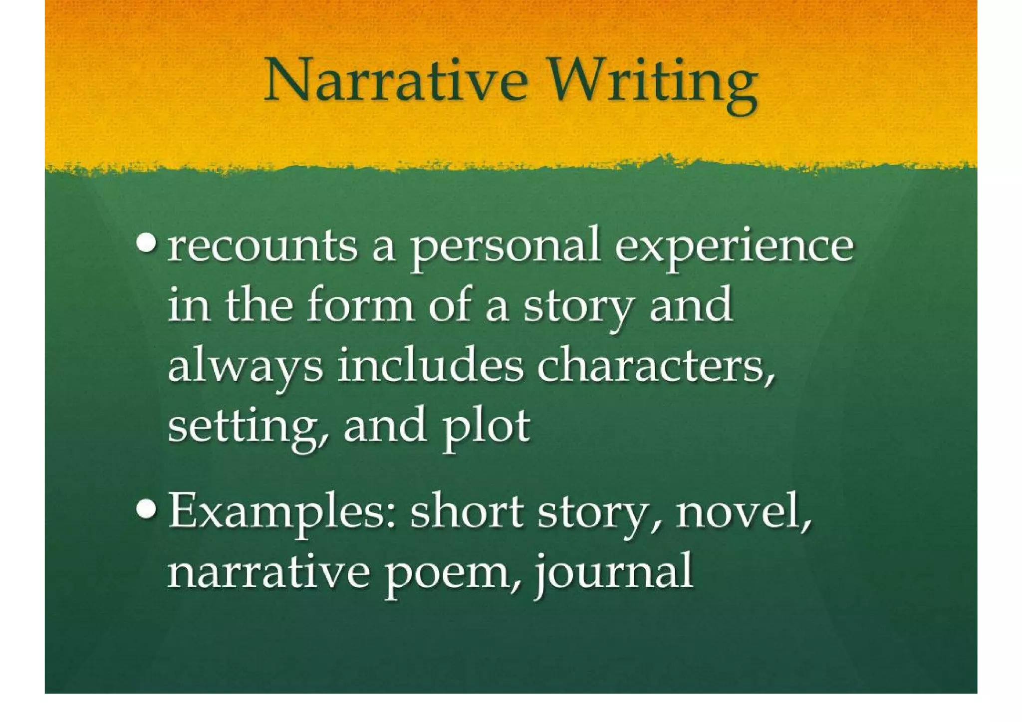 Types Of Writing | PDF