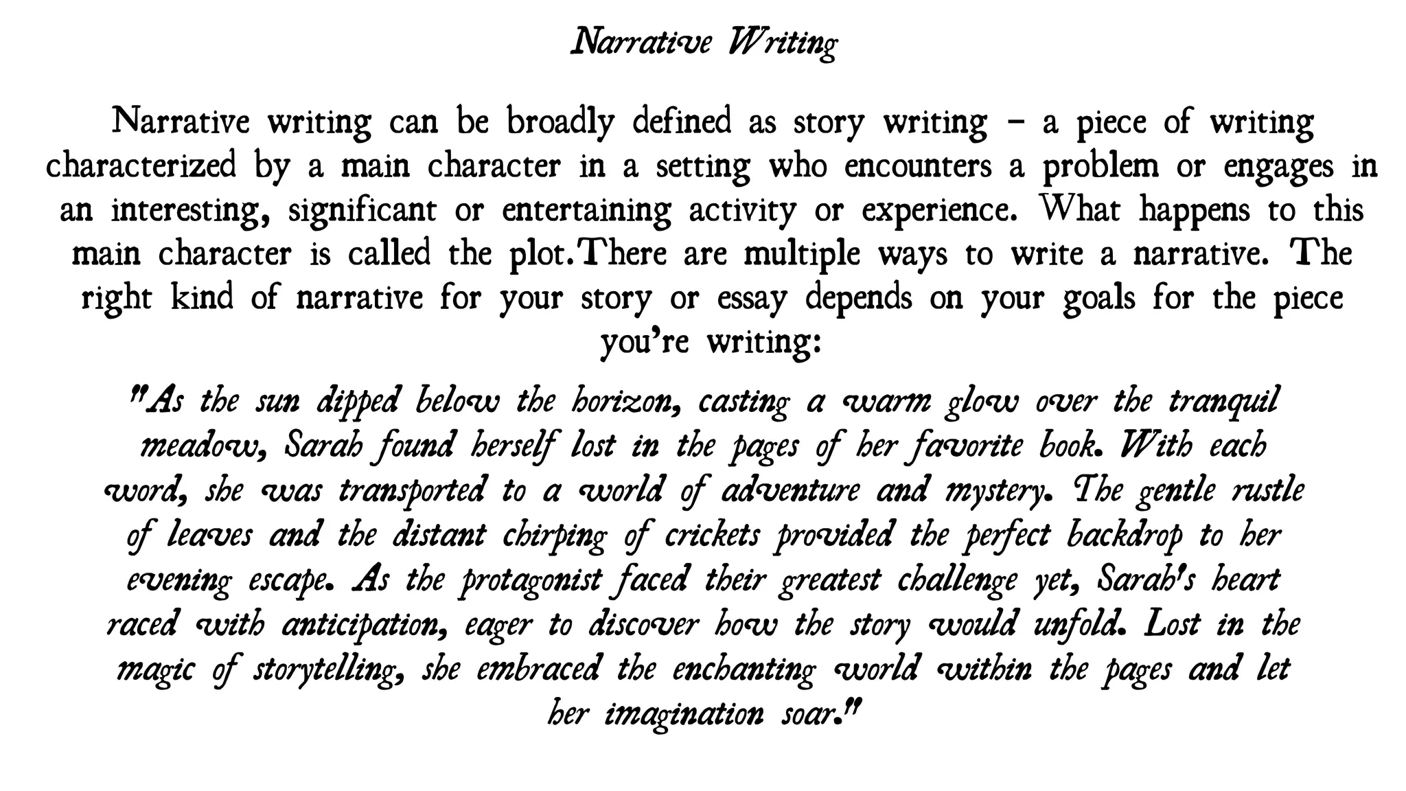 Types of Writing Styles Presentation in Black and White Scrapbook Cut ...