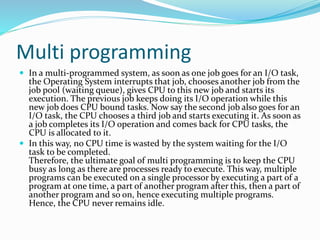 Types or evolution of operating system | PPT