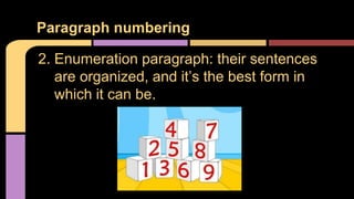 Types paragraph Ajust | PPT