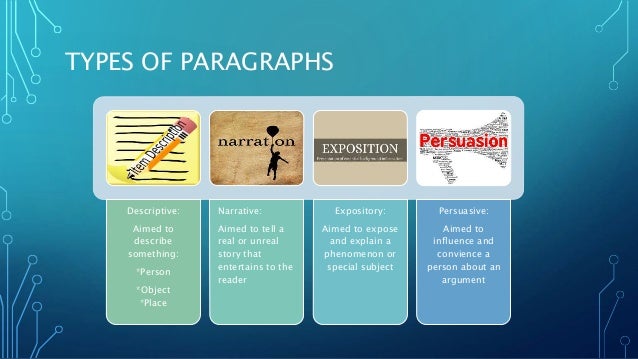 Types paragraphs