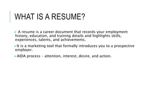 types, parts, of resume.pptx