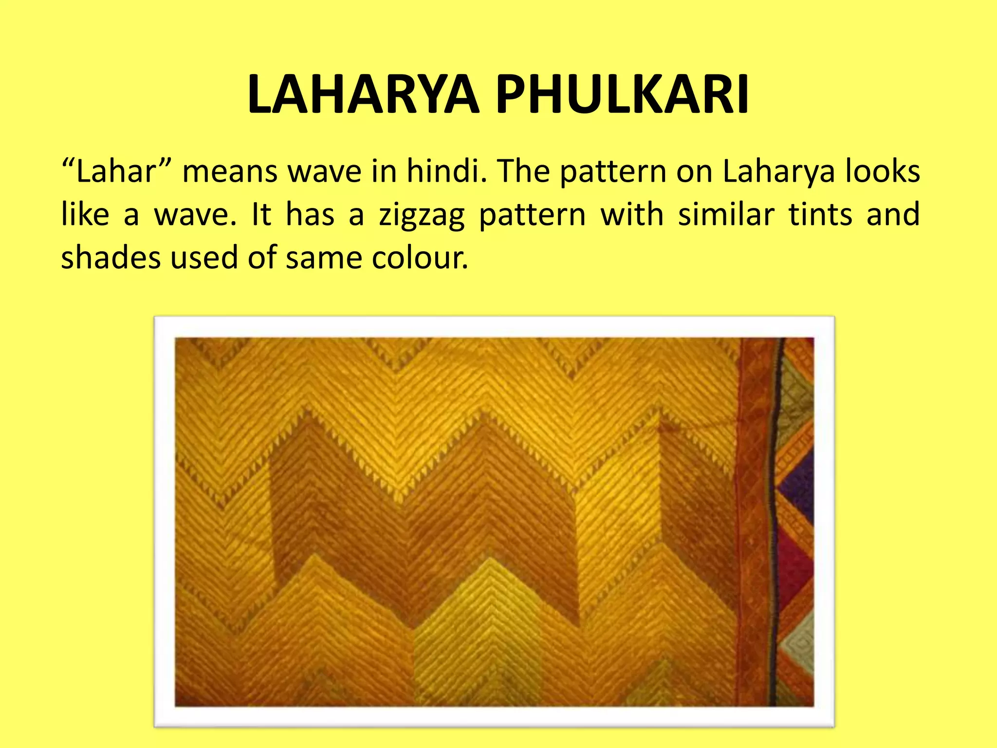Types phulkari | PPTX