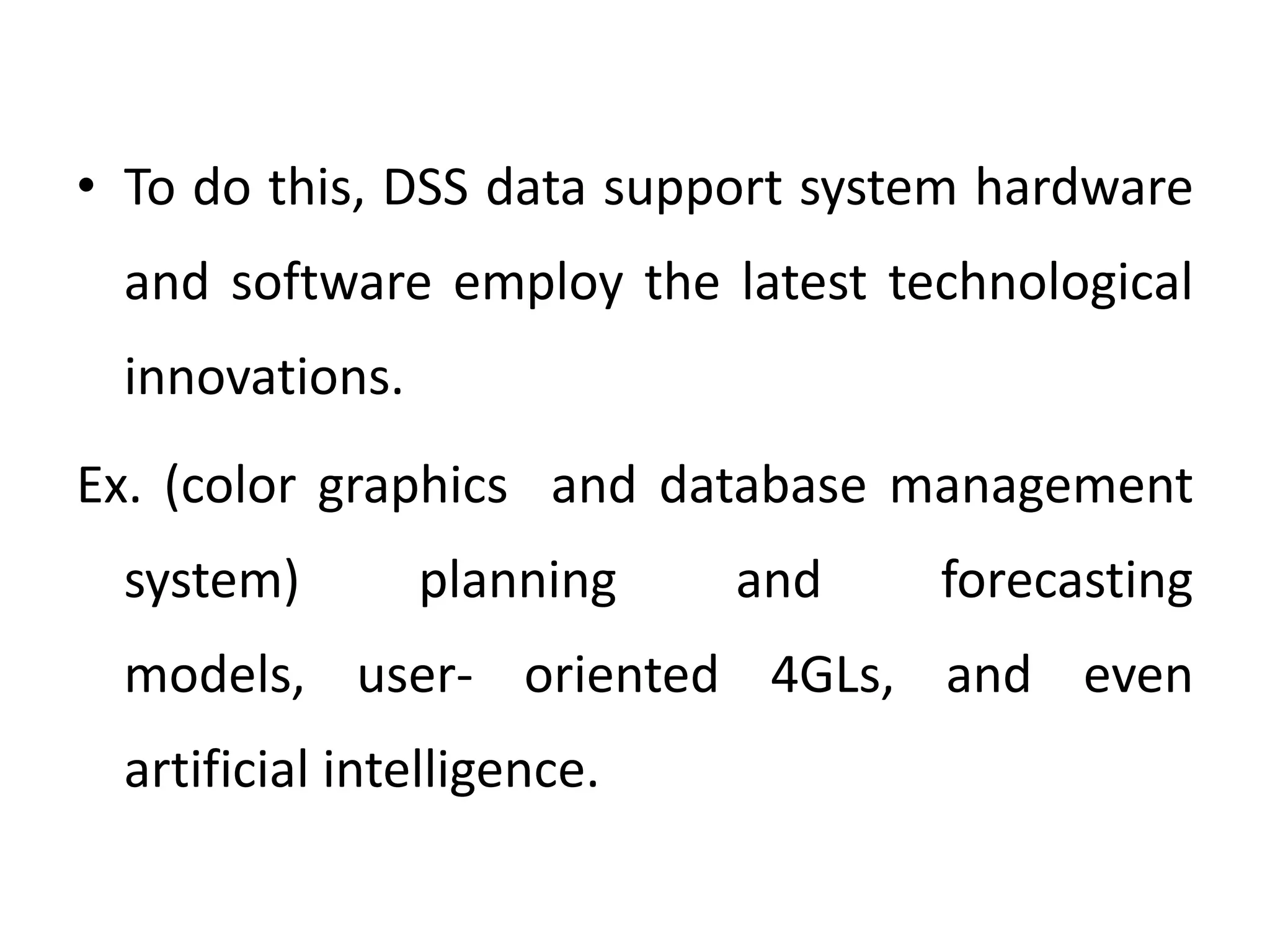 Types, purposes and applications of information systems | PPTX