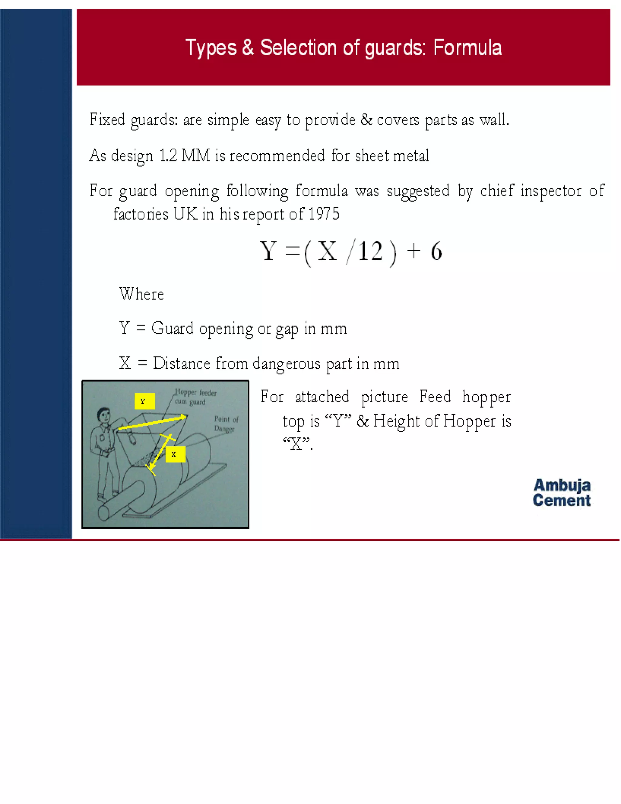 Types & selection of guards | DOC