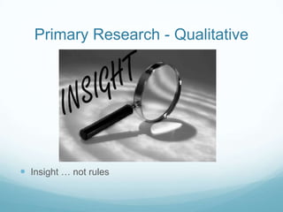 Types & Uses of PR Research | PPTX