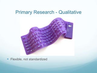 Types & Uses of PR Research | PPTX