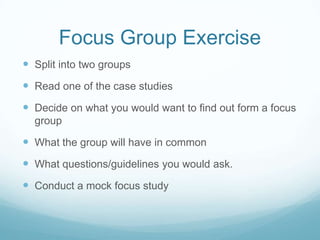 Types & Uses of PR Research | PPTX