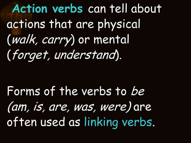 Types verbs grammar lesson | PPT