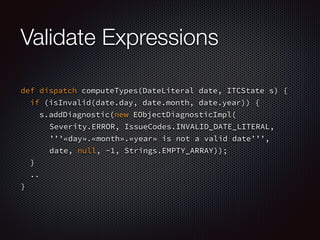 Extending the Xbase Typesystem | PPT