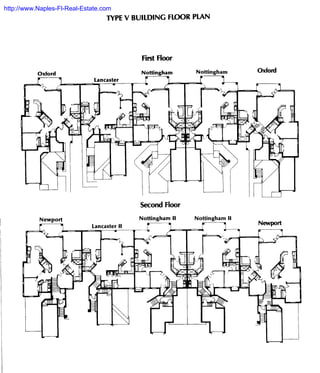 Type v building in wedgewood at vanderbilt country club site plan ...