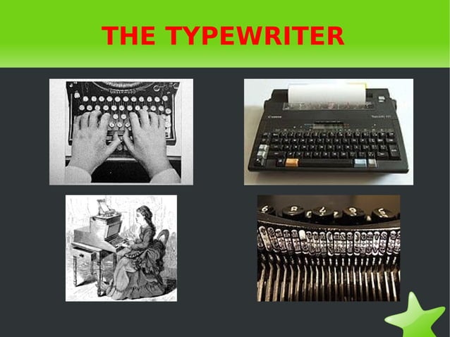 Typewriter | ODP | Desktop Publishing | Computer Software and Applications