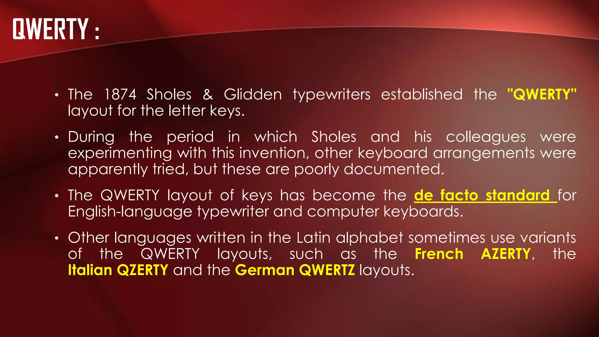 Presentation Typewriter | PDF