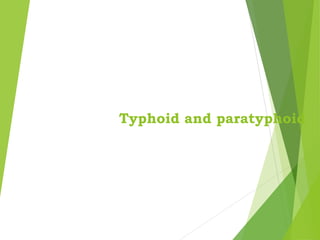 Typhoid and paratyphoid | PPT