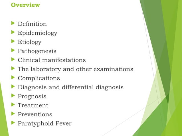 Typhoid and paratyphoid | PPT