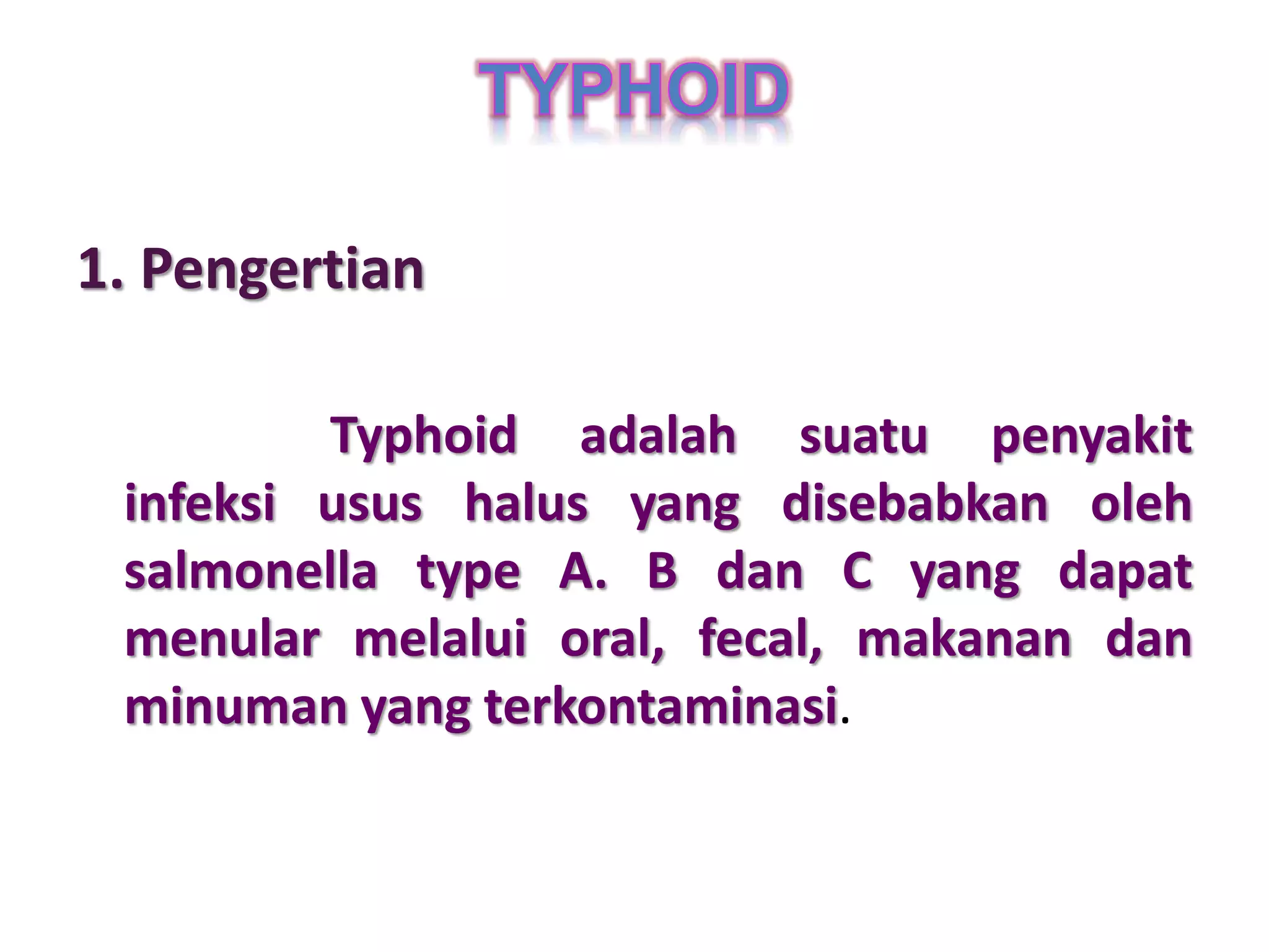 Typhoid | PPTX
