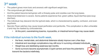 Typhoid Fever - Enteric Fever | PPTX