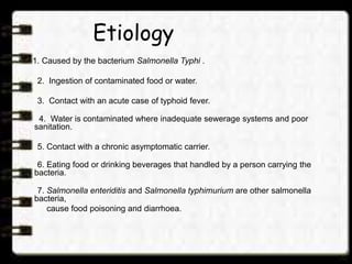 Typhoid | PPTX