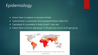 Typhoid fever case study, explanation and treatment | PPTX